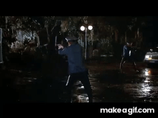 Return of the Living Dead - send more cops scene on Make a GIF