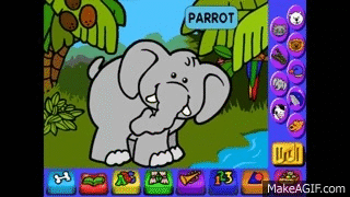 JumpStart Toddlers (1996) - Songbook [Gameplay] on Make a GIF