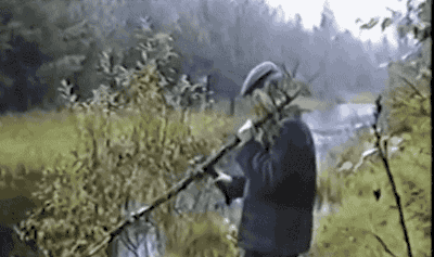 How to cross a river.(via crumbbelly) on Make a GIF