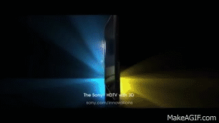 Sony 3D Bravia TV Commercial on Make a GIF