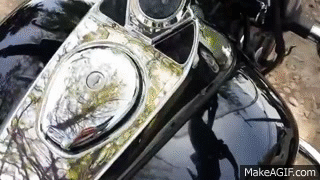 Bajaj avenger Bike on Make a GIF