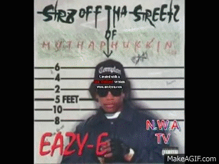 Eazy E's Funeral- NWA Tv on Make a GIF
