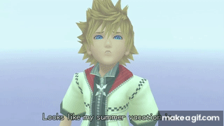 Looks Like My Summer Vacation Is Over on Make a GIF