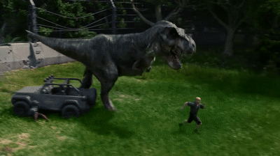 Rexy takin' names on Make a GIF