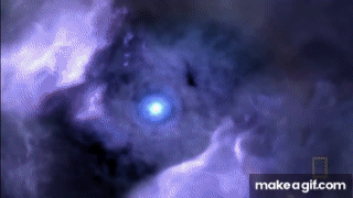 How stars are formed and born on Make a GIF
