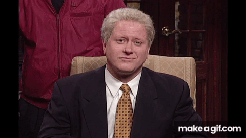 Bill Clinton Cold Opening - Saturday Night Live on Make a GIF