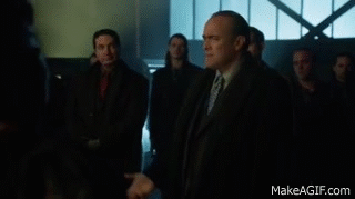 Gotham - Fish Mooney kills Sal Maroni on Make a GIF
