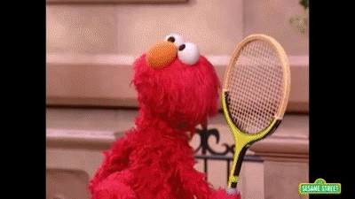 Sesame Street: Elmo and Venus Williams Imagine on Make a GIF