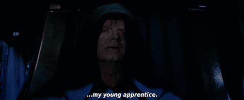 …my young apprentice. on Make a GIF