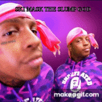 SKI MASK getting lit on Make a GIF