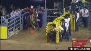 Tie Down Roping - 2013 NFR Round 10 on Make a GIF