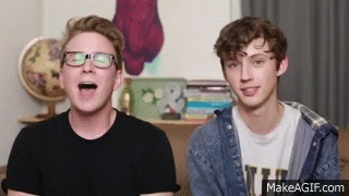 Getting That Tingly Feeling (ft. Troye Sivan) | Tyler Oakley on Make a GIF