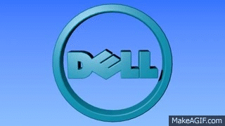 Dell Logo Animation on Make a GIF