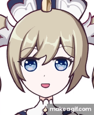 Gun barbara, GUN! (Genshin Impact) on Make a GIF