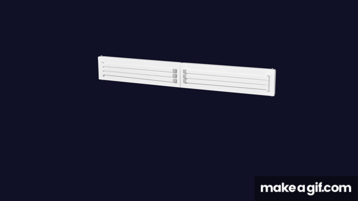 MODERN-X Hidden Laundry Drying Rack on Make a GIF