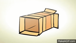 Ponies sliding into a box v2.0 on Make a GIF