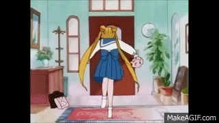 Learning Japanese Through Anime - Ittekimasu on Make a GIF