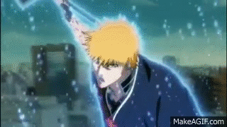 Ichigo's New Bankai HD on Make a GIF