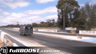 Toyota Hiace V8 turbo Van on Make a GIF
