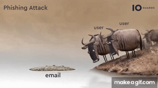 Email: a Virus or Invoice? on Make a GIF