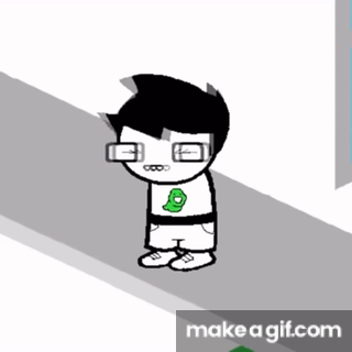 John Egbert Gif Homestuck John Egbert Shocked GIF | GIFDB.com
