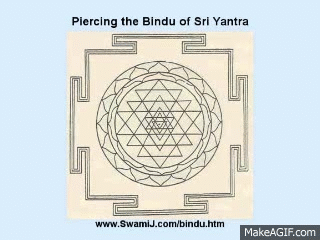 Bindu of Sri Vidya Tantra, Yoga Meditation, and Vedanta on Make a GIF