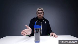 This Cup Is Unspillable - What Magic Is This? on Make a GIF