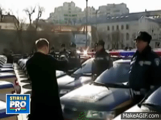 Priest Sanctifies Police Officers on Make a GIF