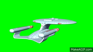 3D objects - Star Trek Starship Enterprise NCC-1701 - free green screen ...