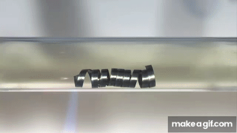 Reaction of Chlorine with Magnesium on Make a GIF