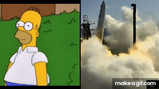 Why This Rocket Went Sideways Off The Launch Pad on Make a GIF