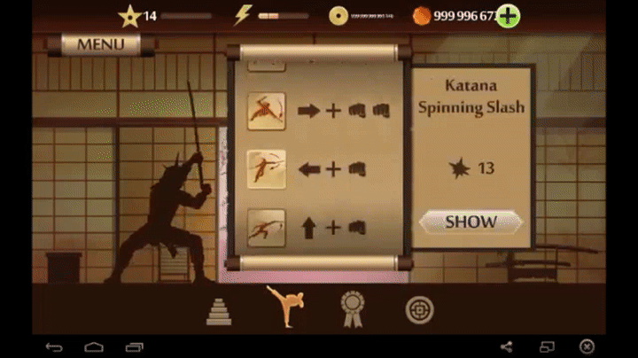Act 3 - Challenger's Weapon: Katana - Katana Spinning Slash on Make a GIF
