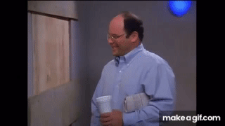 Seinfeld: George Costanza - "I'm in my office!" on Make a GIF