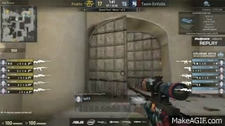 CS:GO - Fnatic vs. EnVyUS [Dust2] - ESL One Cologne 2015 - Grand Final Map 1 on Make a GIF