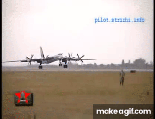 Tupolev TU 95 Bear 2 on Make a GIF