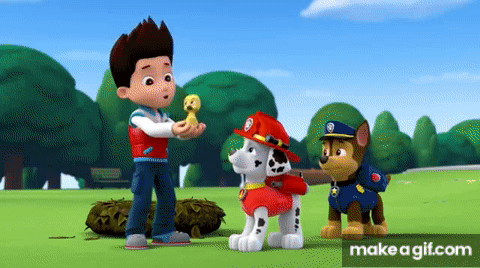 Pup Pup Goose/Pup Pup And Away (Backwards) on Make a GIF