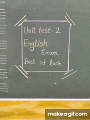 My class exam on Make a GIF