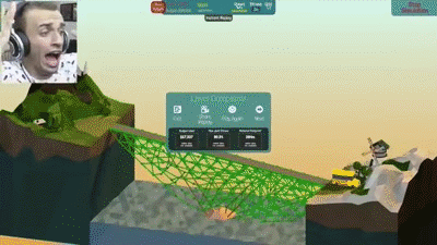 LE PLUS GRAND INGÉNIEUR ! (Poly Bridge) on Make a GIF