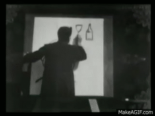 The enchanted drawing on Make a GIF