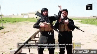 ISIS use sign language to recruit deaf... on Make a GIF