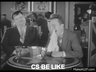Stan Laurel infectious laughing! on Make a GIF