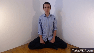 Sitting and Smiling #215 on Make a GIF