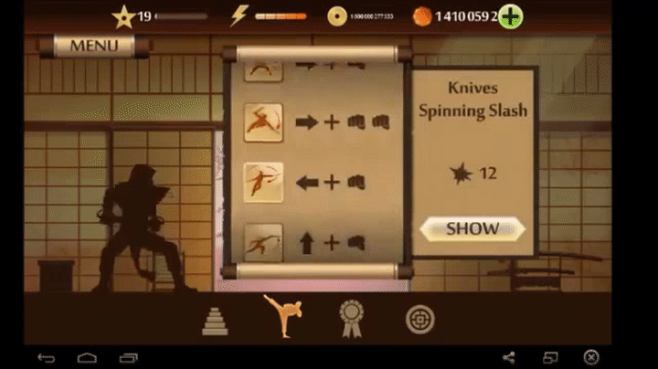 ACt 4 - Butterfly Swords - Knives Spinning Slash on Make a GIF