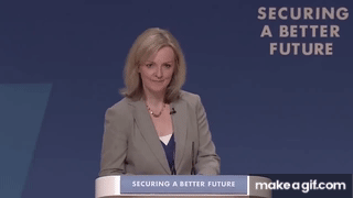 Liz Truss in bizarre speech about cheese, pork and apples at ...
