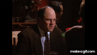 George and Kramer break up on Make a GIF