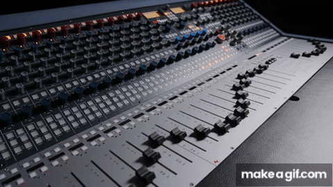 Neve 8424: Motorised Faders on Make a GIF