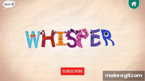 Endless Alphabet A to Z - Letter W - WAVE, WHISPER, WIGGLE | Originator ...
