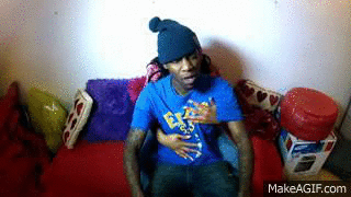 Rub chest on Make a GIF