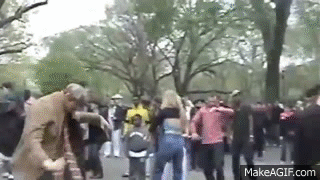 Black Kid At A Rave on Make a GIF