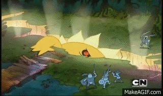 Chowder - THE SUN IS RISING! on Make a GIF